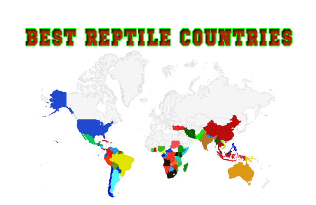 Map: Best Reptile Habitat in the World – Cobras.org